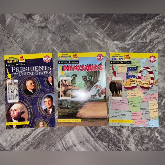 Scholastic | Toys | Educational Video Fact Book Set Presidents ...